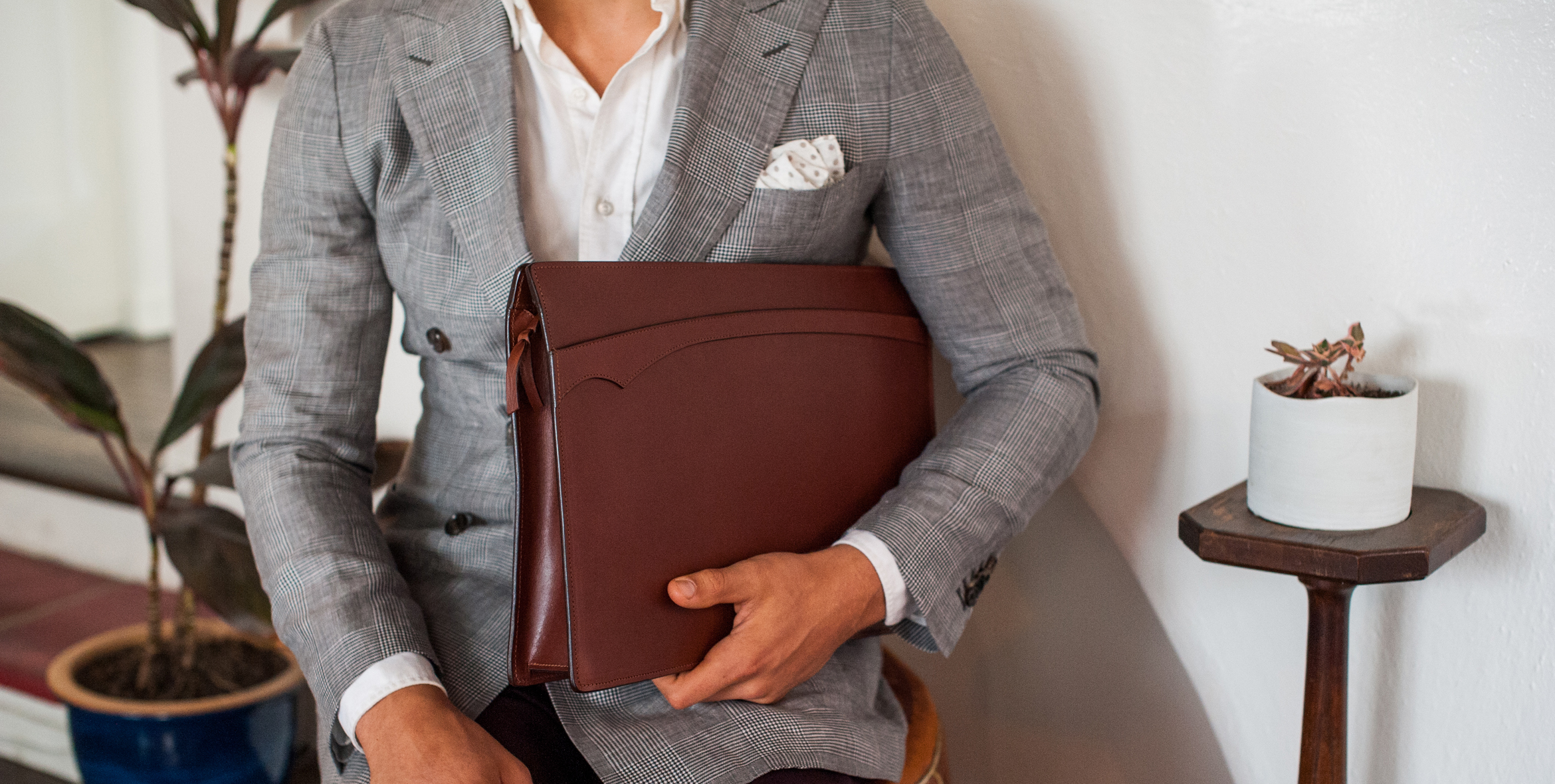 Handmade Leather Portfolios Crafted in America | Frank Clegg
