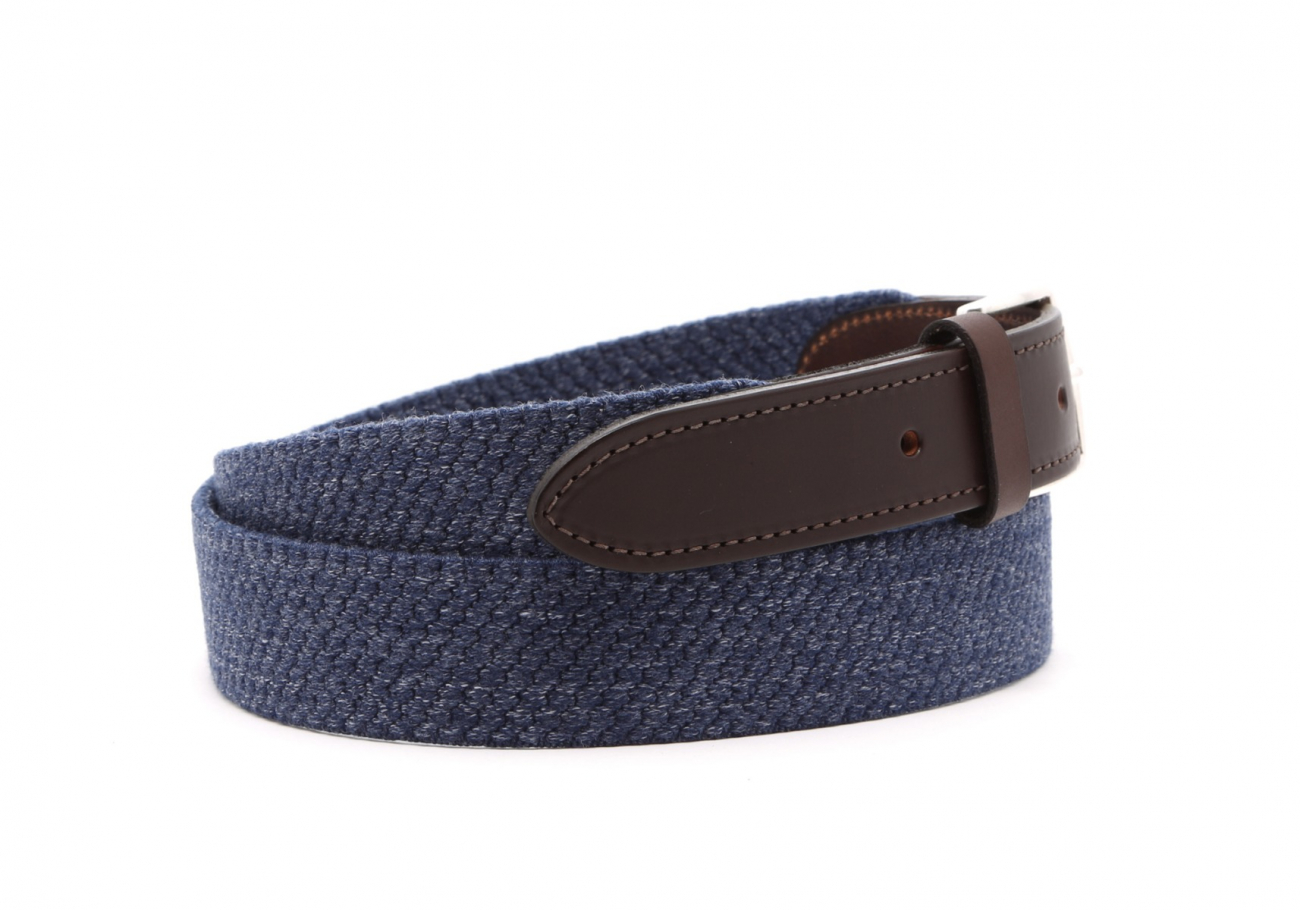 Woven Wool Elastic Belt Frank Clegg Leatherworks