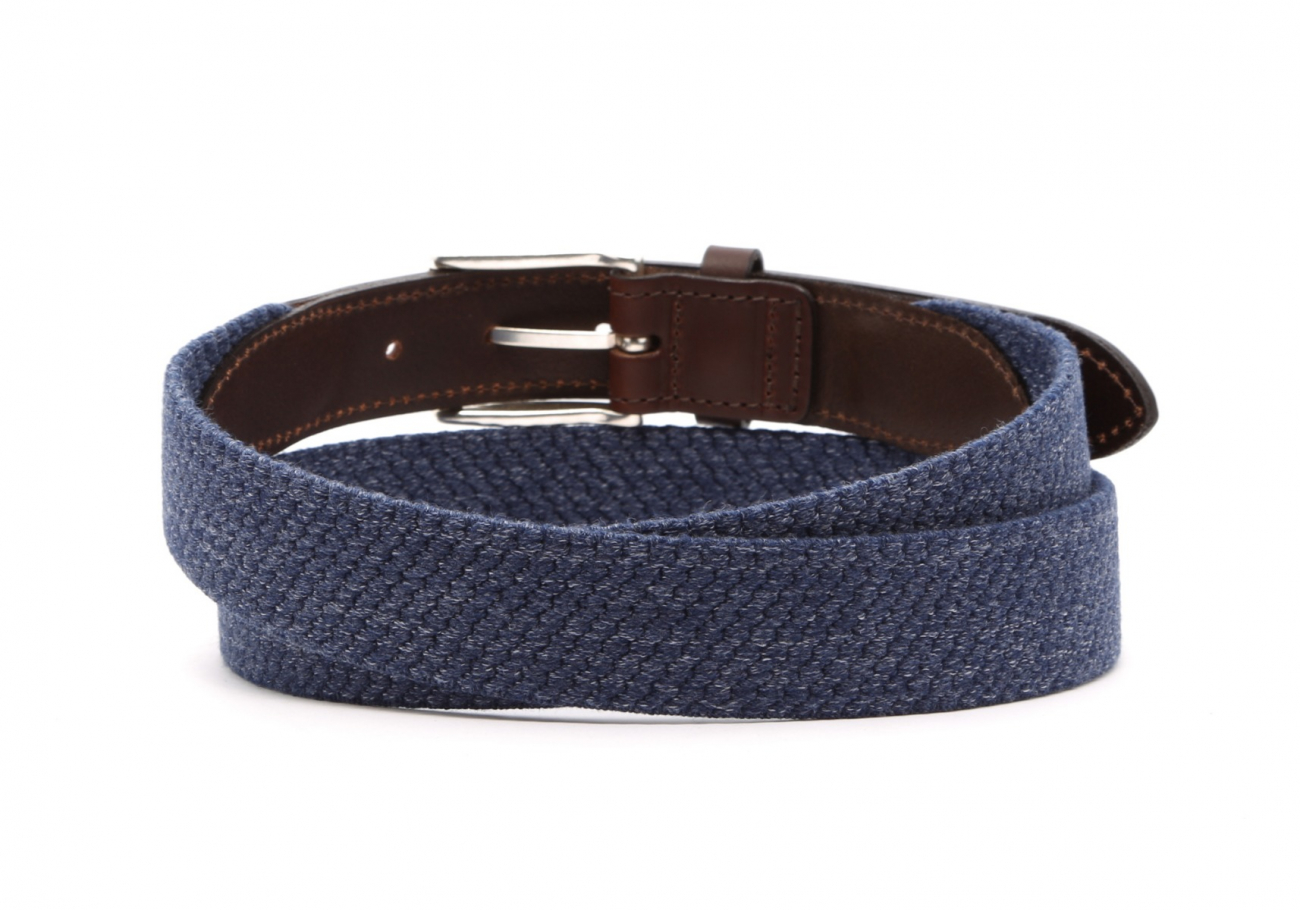 Woven Wool Elastic Belt Frank Clegg Leatherworks