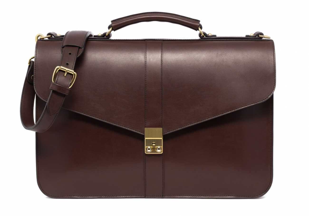 Lock Briefcase | Frank Clegg Leatherworks