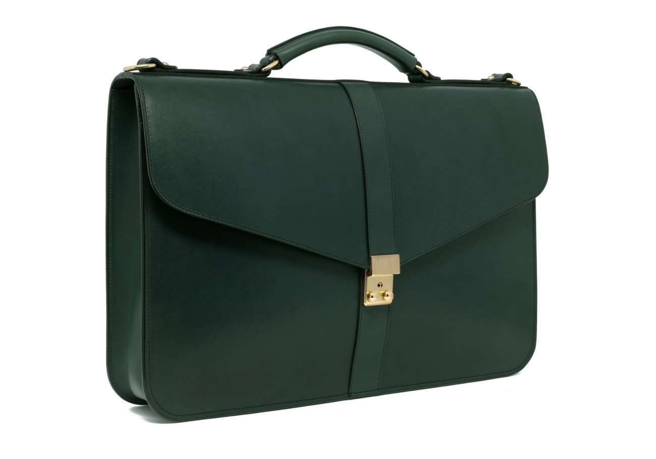 Lock Briefcase | Frank Clegg Leatherworks